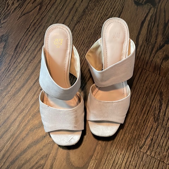 H&M | Shoes | Hm Block Heel Platform Shoes | Poshmark